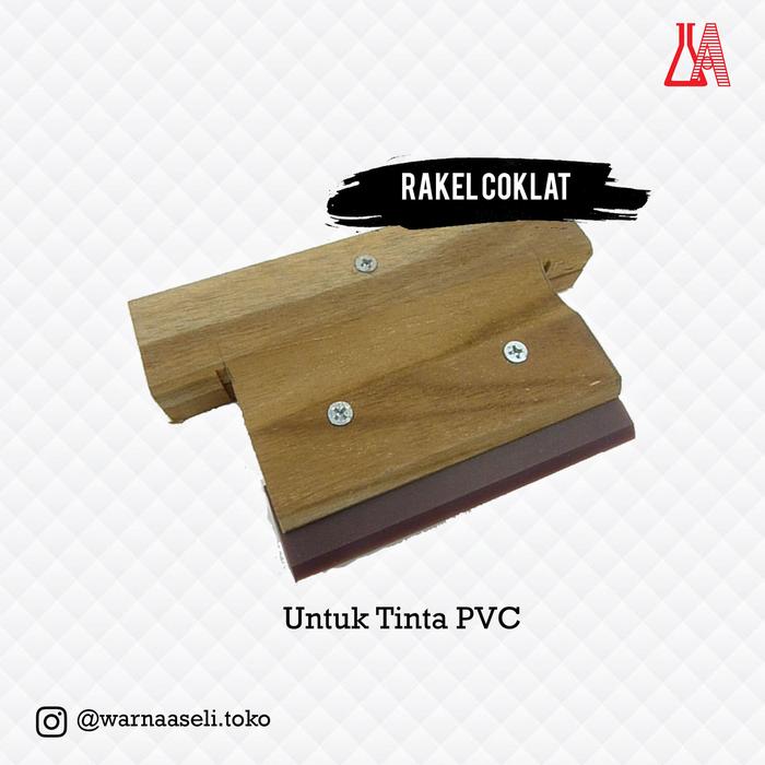 Jual Rakel Cokelat - Untuk Tinta PVC - Kota Bandung - Toko Warna Aseli ...