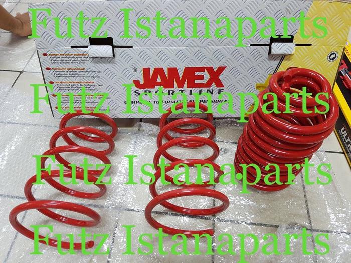 Jual PER KEONG CEPER # LOWERING SPRING MERK JAMEX TOYOTA AVANZA 2012-ON ...