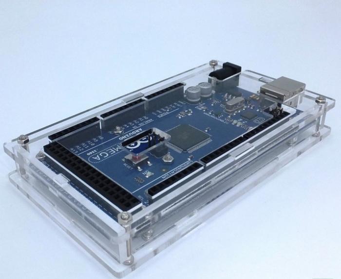 Jual PROTECTIVE ACRYLIC CASE Frame Casing chasing FOR ARDUINO MEGA 2560 ...