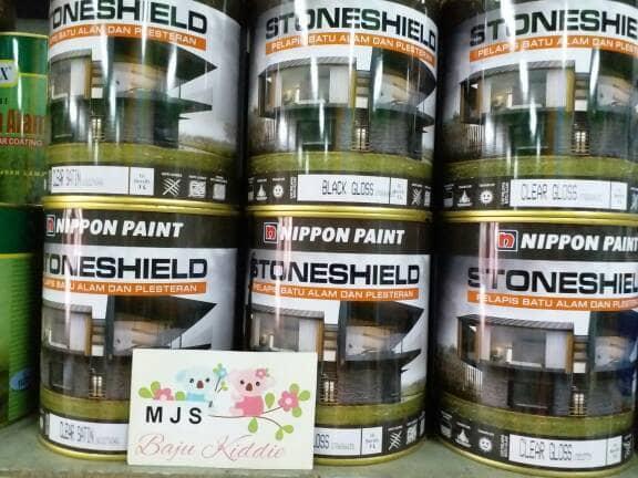 Jual VERNISH BATU ALAM STONESHIELD NIPPON PAINT 1 LITER CLEAR DOFF ...