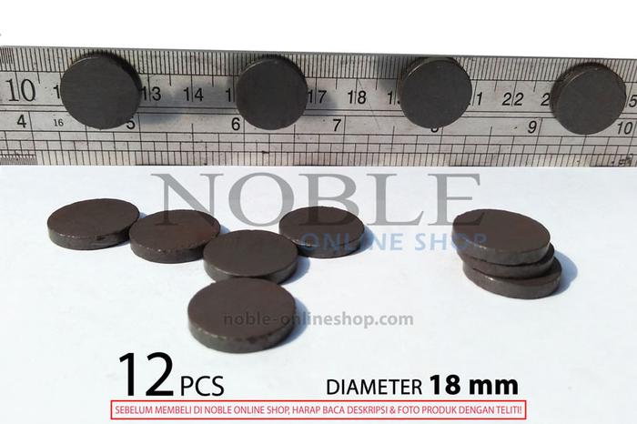 Jual Magnet Coin/Besi Berani 18mm -Isi 12 pcs - Kota Tangerang - Noble ...