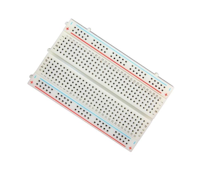 Jual PROJECT BOARD / BREADBOARD bread board KECIL 400 tie / LUBANG ...