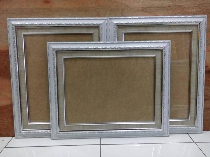 Jual Bingkai Frame Pigura Ukir Putih 24R/20R - Kota Depok - Edy Frame ...