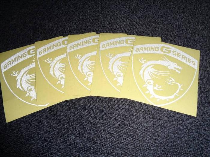 Jual Sticker / Stiker Cutting MSI Gaming Series - Kab. Garut - Vgame ...