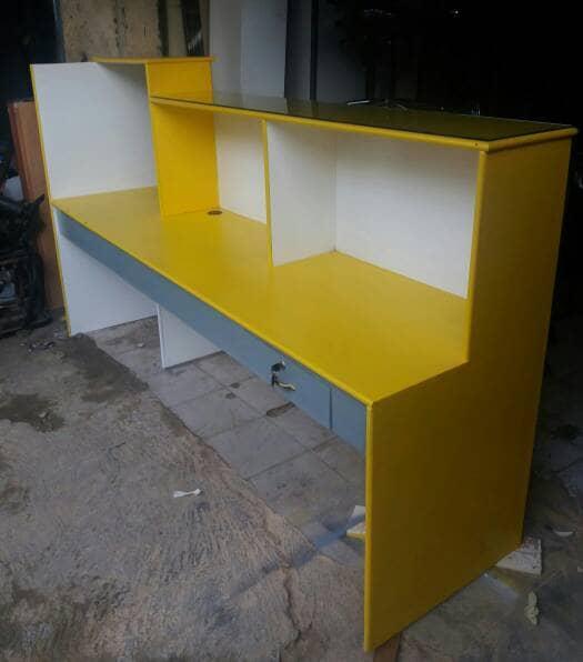 Jual Meja Resepsionis Meja Kantor Meja Customer Service Front Office ...
