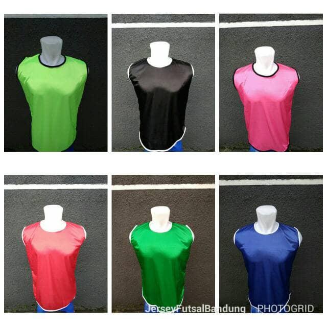 Jual ROMPI LATIHAN FUTSAL SEPAKBOLA POLOS BISA PAKE NAMA TIM SENDIRI ...