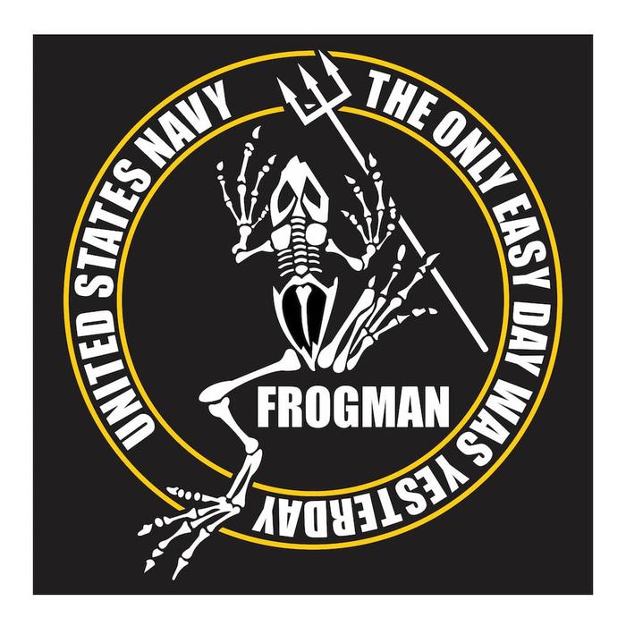Logo Del Frogman Della Navy Seal Navy Seals Frogman Stickers For Sale