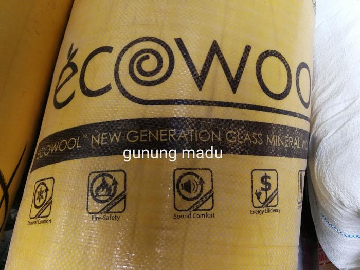 Jual GLASSWOOL 2" ECOWOOL ISOLATION PEREDAM SUARA PANAS GLASS WOOL 2 ...