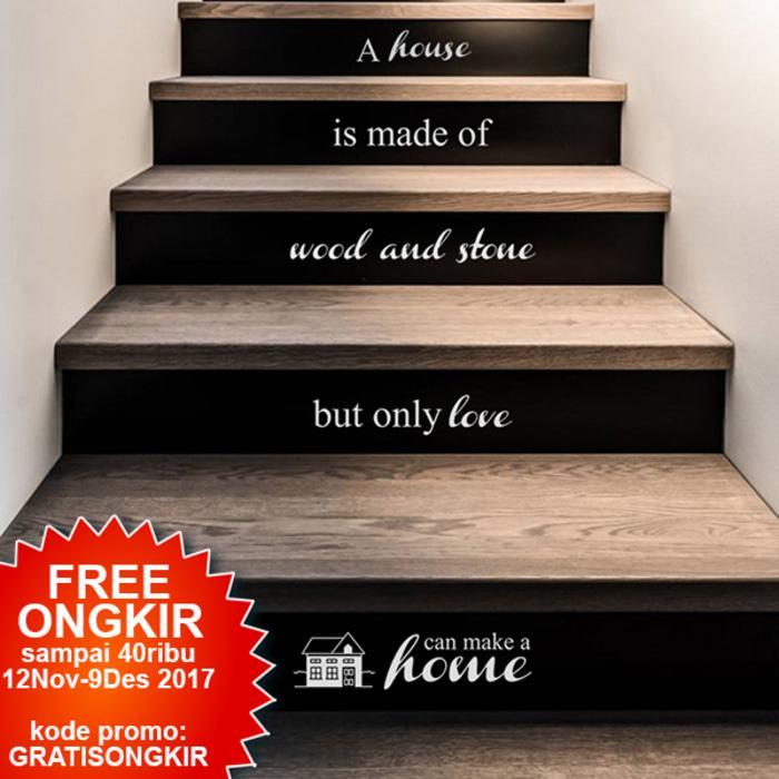 Jual Wall Stiker Dinding Kaca Quotes Tangga Stair Rumah Kantor Sticker ...