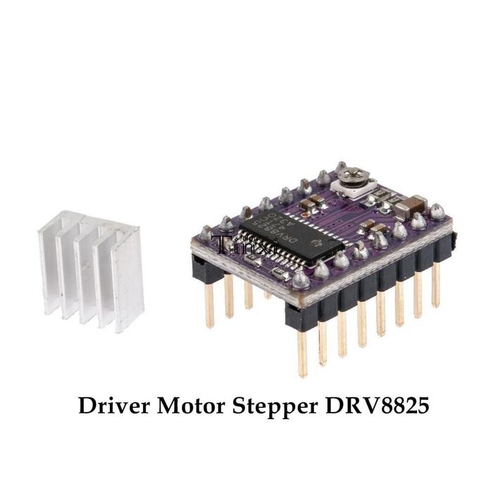 Jual Driver Motor Stepper DRV8825 DRV 8825 Stepstick 3D Printer Arduino ...