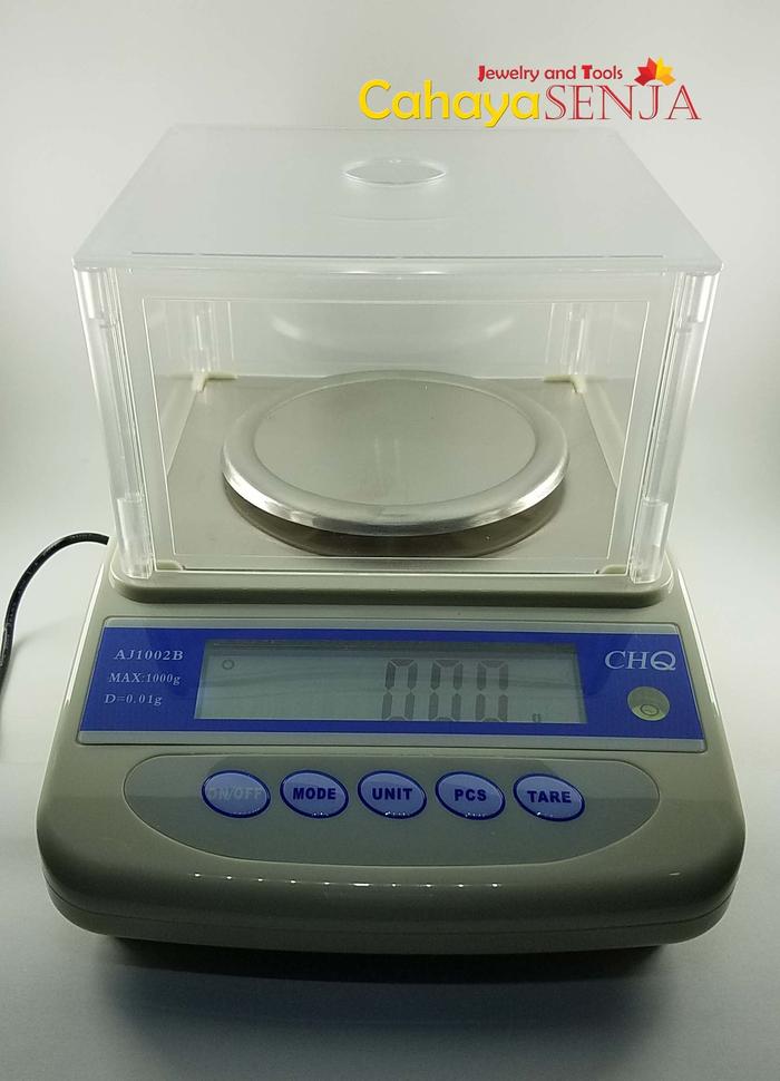 Jual Timbangan air Digital CHQ AJ1002B 1000gr/1kg (akurasi 0.01) - Kota ...