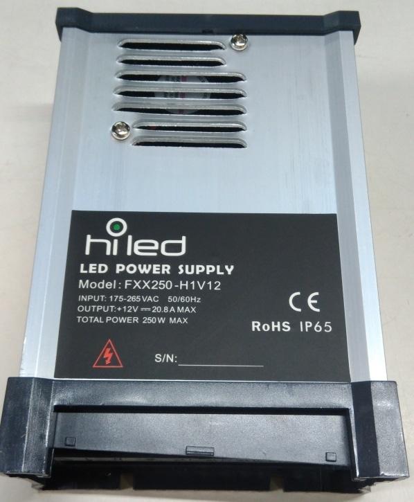 Jual Adaptor Hiled Power Supply 12V 250W DC 20.8A Outdoor RainProof - Kota Tangerang Selatan ...