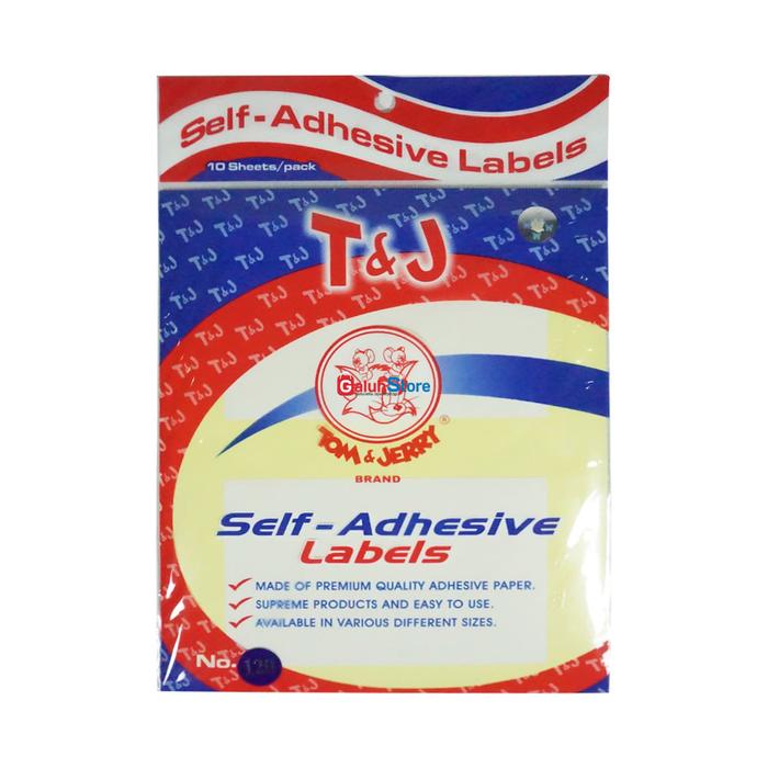 Jual T&J Labels No.120|78 x 118mm - Kota Depok - Galuhstorecom | Tokopedia