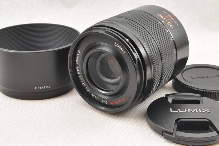 Jual Lensa Panasonic Lumix 45-150 OIS fullset (bisa untuk Olympus ...