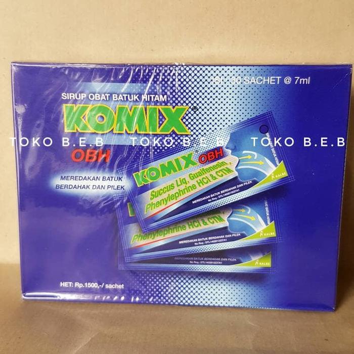Jual Komix OBH Obat Batuk Sirup 7ml isi 30 sachet - Jakarta Pusat - b.e ...