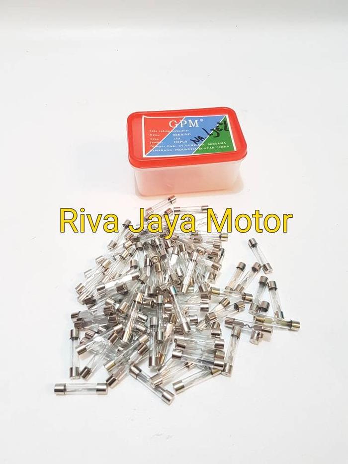 Jual SEKRING SIKRING FUSE TABUNG BULAT 10A, 15A, 20A - Kota Bandung ...