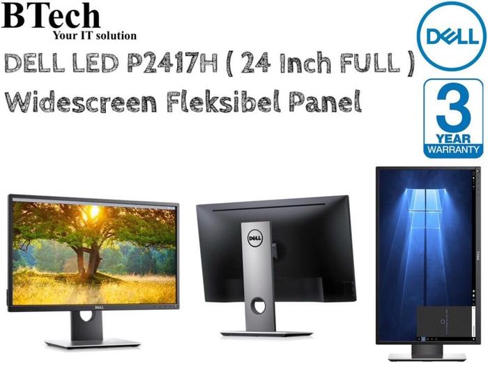 Jual DELL LED P2417H ( 24 Inch FULL ) Professional Widescreen - Jakarta ...