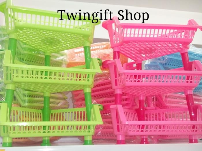 Jual Rak sudut plastik Lion Star, susun 3.(KHUSUS GOJEK). di Seller ...
