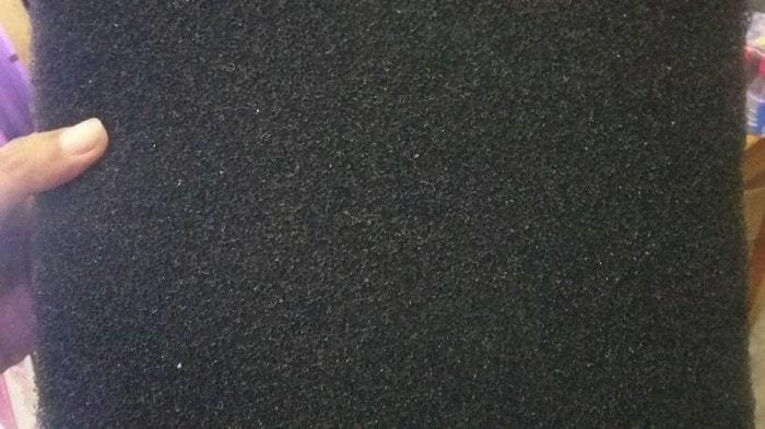 Jual BIOFOAM, DACRON HITAM MEDIA FILTER KOLAM DAN AQUARIUM TEBAL KURLEB ...