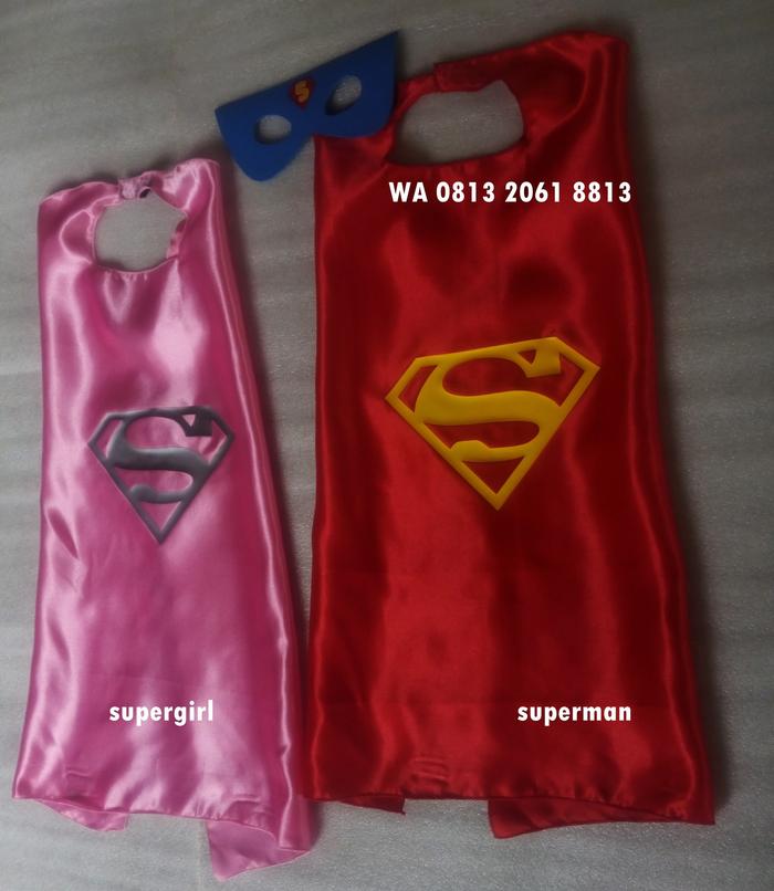 Jual SUPERMAN | Topeng Jubah Kostum Superhero Pesta Haloween Kado Ultah ...