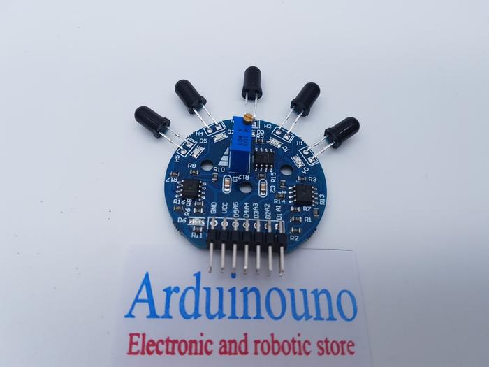 Jual Flame sensor api 5 Channel detector pendeteksi Fire module for ...