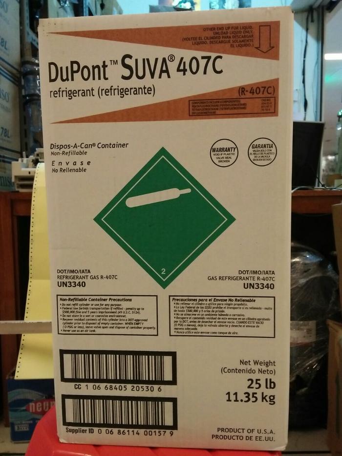 Jual Freon DuPont Suva R407C made in USA - Jakarta Barat - Santosa Jaya ...