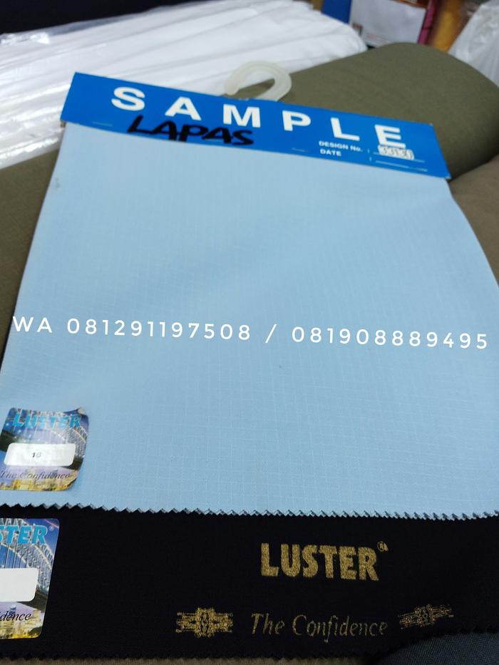 Jual Kain Seragam LAPAS Serat Kotak kotak / Bahan Luster Seragam Lapas ...