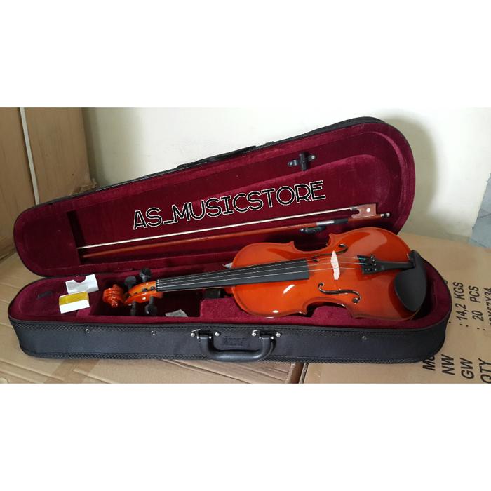 Jual Biola Akustik 1/2 - Biola Makoa Full Set Hardcase - Biola Anak Di ...