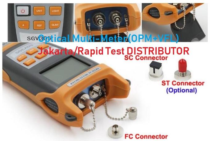 Jual Optical Multi Meter (Optic Power Meter/OPM+VFL) Fiber Optik ...