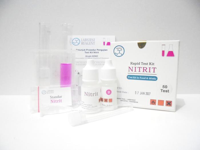 Jual Reagen Test Kit Nitrit NO2, Alat Uji Cepat Nitrit / Nitrite Rapid ...