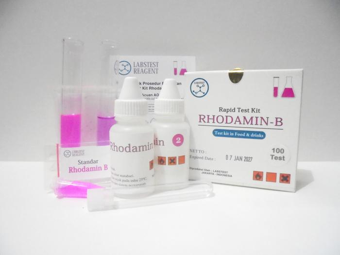 Jual Test Kit Rhodamin B 100 test, Rapid Test Rhodamine B / Testkit ...