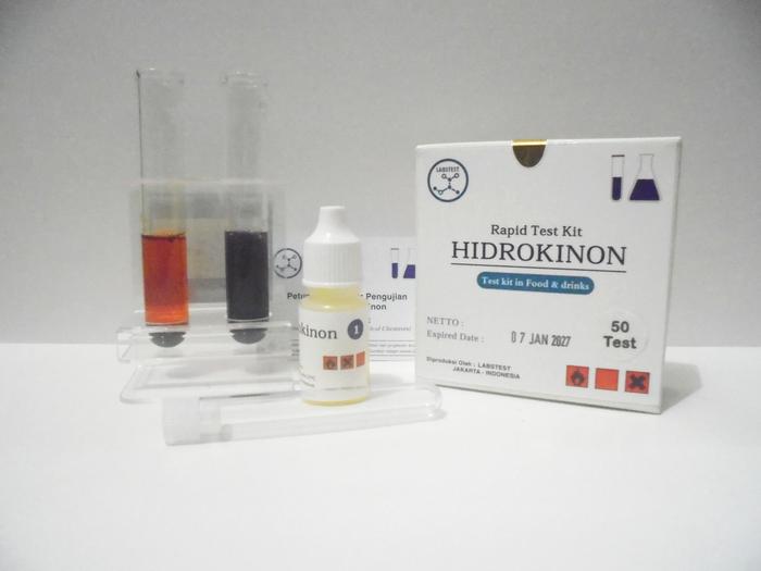 Jual Test Kit Hidrokinon pada kosmetik, Alat Uji Cepat Hidroqinon ...
