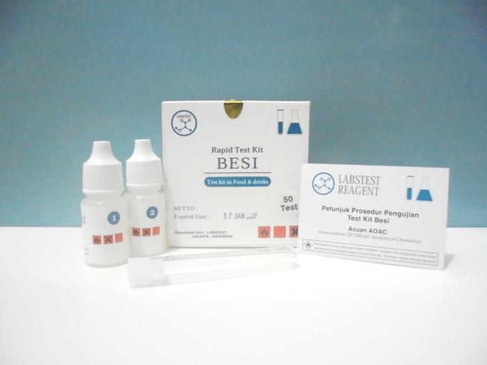 Jual Test Kit Besi (Fe) / Reagent Uji Cepat Besi / Fe Test Kit Labs ...