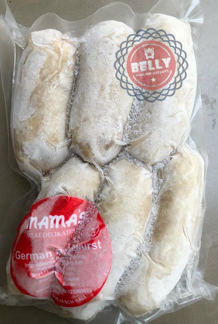 Jual GERMAN BRATWURST SAUSAGE - SOSIS BABI MAMA'S (Pork Sausage ...