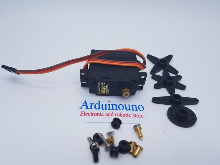 Jual servo tower pro mg995 mg 995 Full metal gear DIGI HI-SPEED High ...