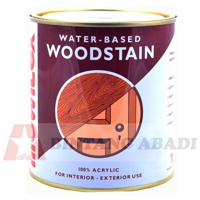 Jual Mowilex Woodstain Water Base 1 Kg Politur Kayu Basis Air / Wood ...