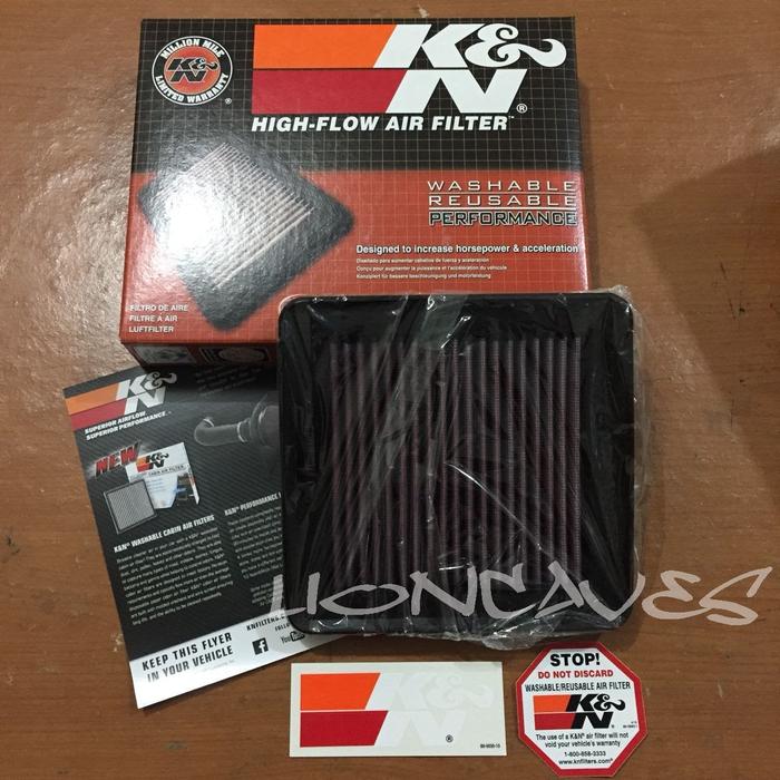 Jual Original Filter Udara KNN / K&N for Honda jazz GE8, Honda City GM ...