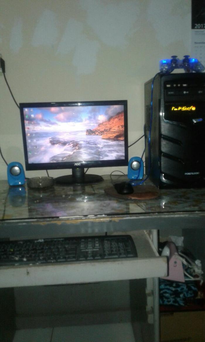 Jual KOMPUTER PC CPU DAN MONITOR FULL SPERANGKAT 14 INC LG RAM 2048 MB ...