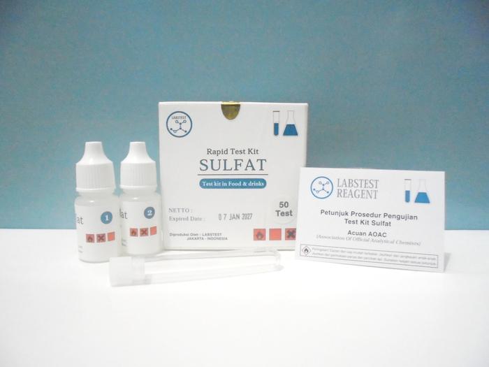 Jual Test Kit Sulfat - Rapid Test Sulphate - Reagen Uji Sulfat Labstest ...