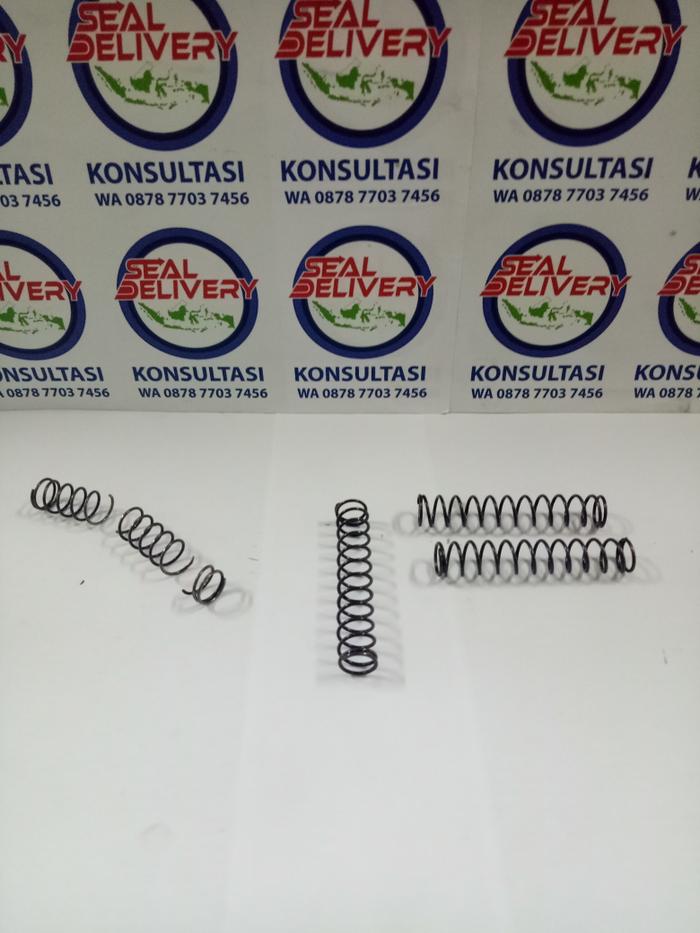 Jual Per / Spring Tekan baja Kawat 1 mm OD 10,5 mm L 55 mm - Kab ...