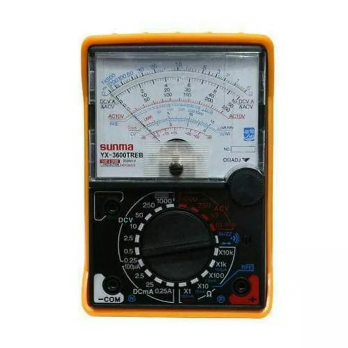 Jual Analog MultiMeter - MultiTester Analog - Avometer - Sunma ...
