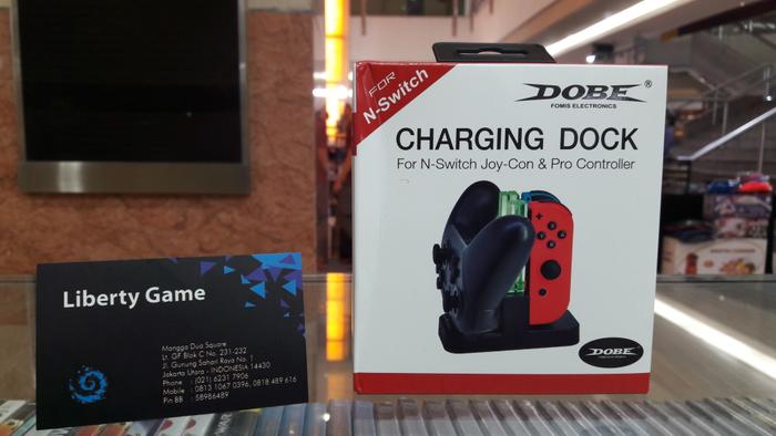 Jual Nintendo Switch Dobe Charging Dock Joy-con & Pro Controller Di ...