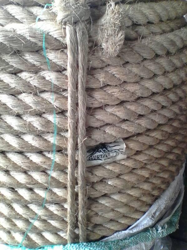 Jual tali tampar tambang ROPE MANILA GURITA 22 mili ( REAL PICTURE ...