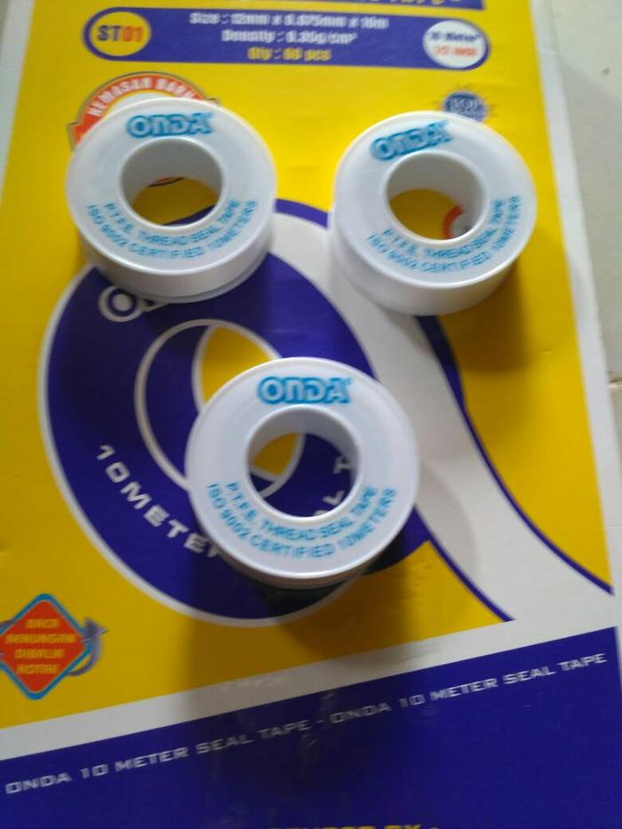 Jual PTFE Seal tape ONDA / Seltip Air / Isolatif Drat Pipa / Kran Air ...