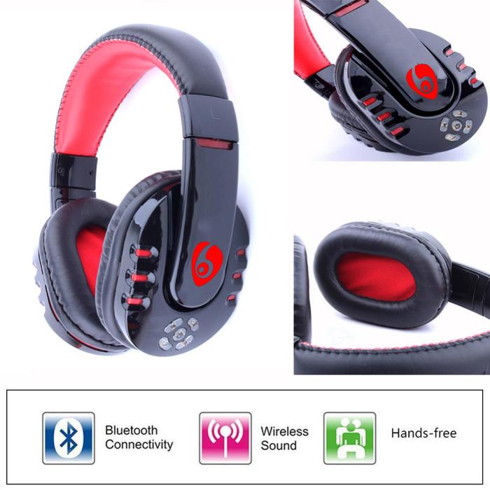 Jual Original OVLENG V8 Wireless Bluetooth Music Headphones with Mic ...