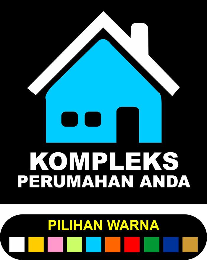 Jual Stiker Cutting Sticker Mobil Motor - Tanda Komplek Perumahan 2 ...