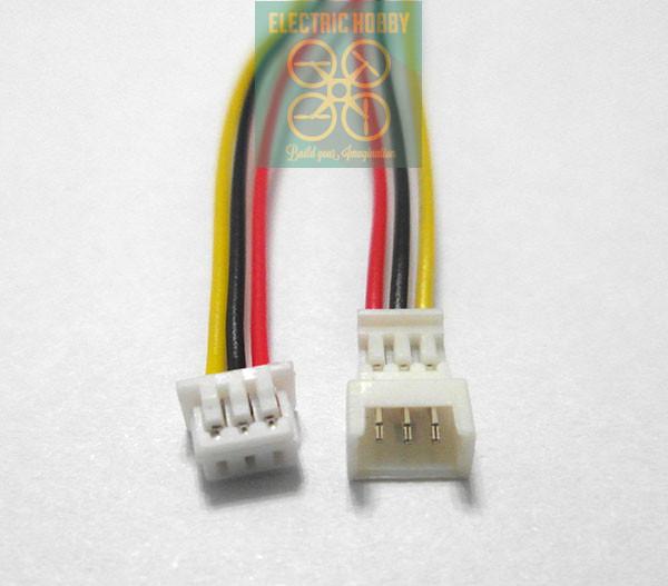 Jual JST Micro Connector / JST Konektor 1.25mm / 1.25 mm 3 pin - 1 Pasang - Kota Bekasi ...