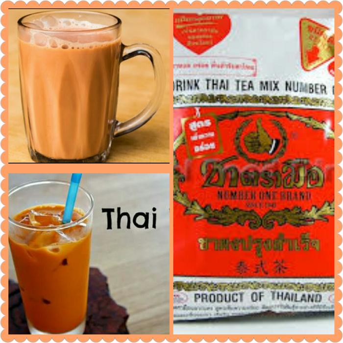 Jual Thaitea Thai tea number one Brand Cha TraMue Brand Teh Thailand ...
