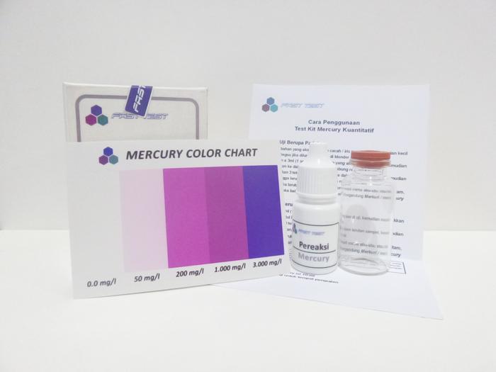 Jual Test Kit Merkuri Kuantitatif / Mercury Testkit Kuantitatif 50 test ...