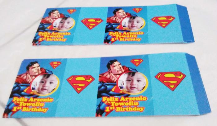 Jual Stiker Susu Kotak Superman Perlengkapan Ulang Tahun - Kota Depok ...